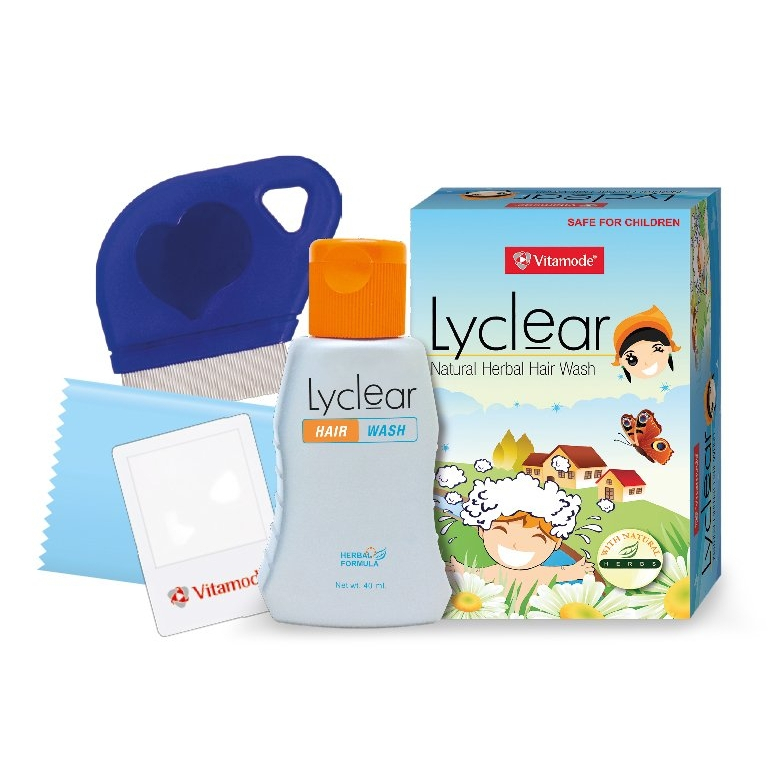 Lyclear Shampoo Kits (Kill Lice Control Nits infestation) (40mL ...
