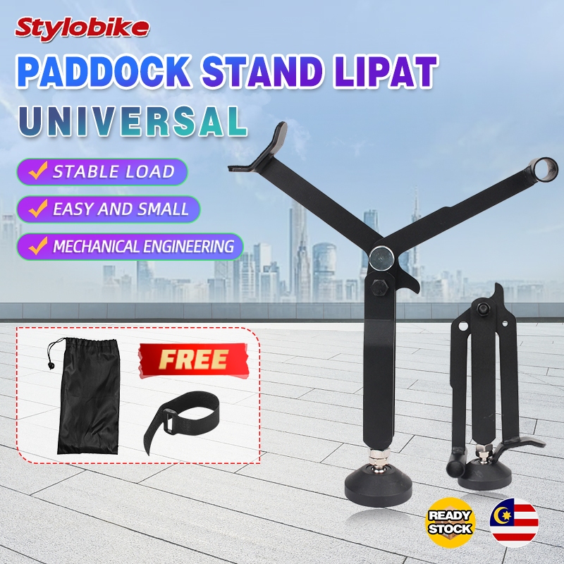 Paddock Stand Side Stand Lift Mobile Portable Mini Moble Lipat Pocket ...