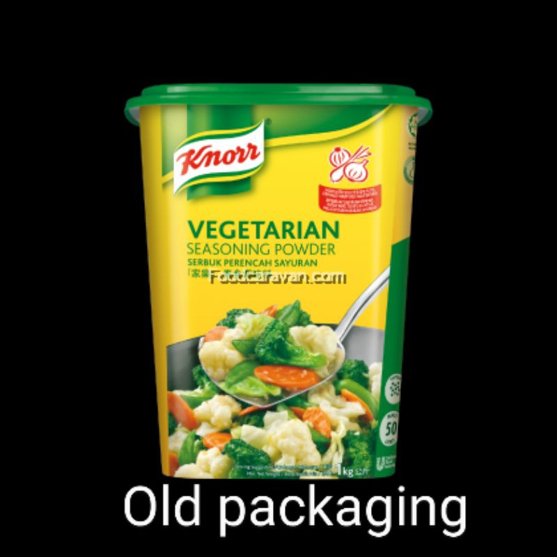 KNORR VEGETARIAN SEASONING POWDER 1kg- new packaging | Shopee Singapore