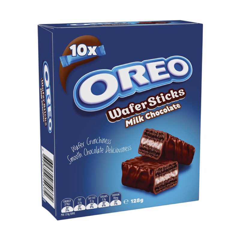 Oreo wafer stick milk chocolate 128gram | Shopee Singapore
