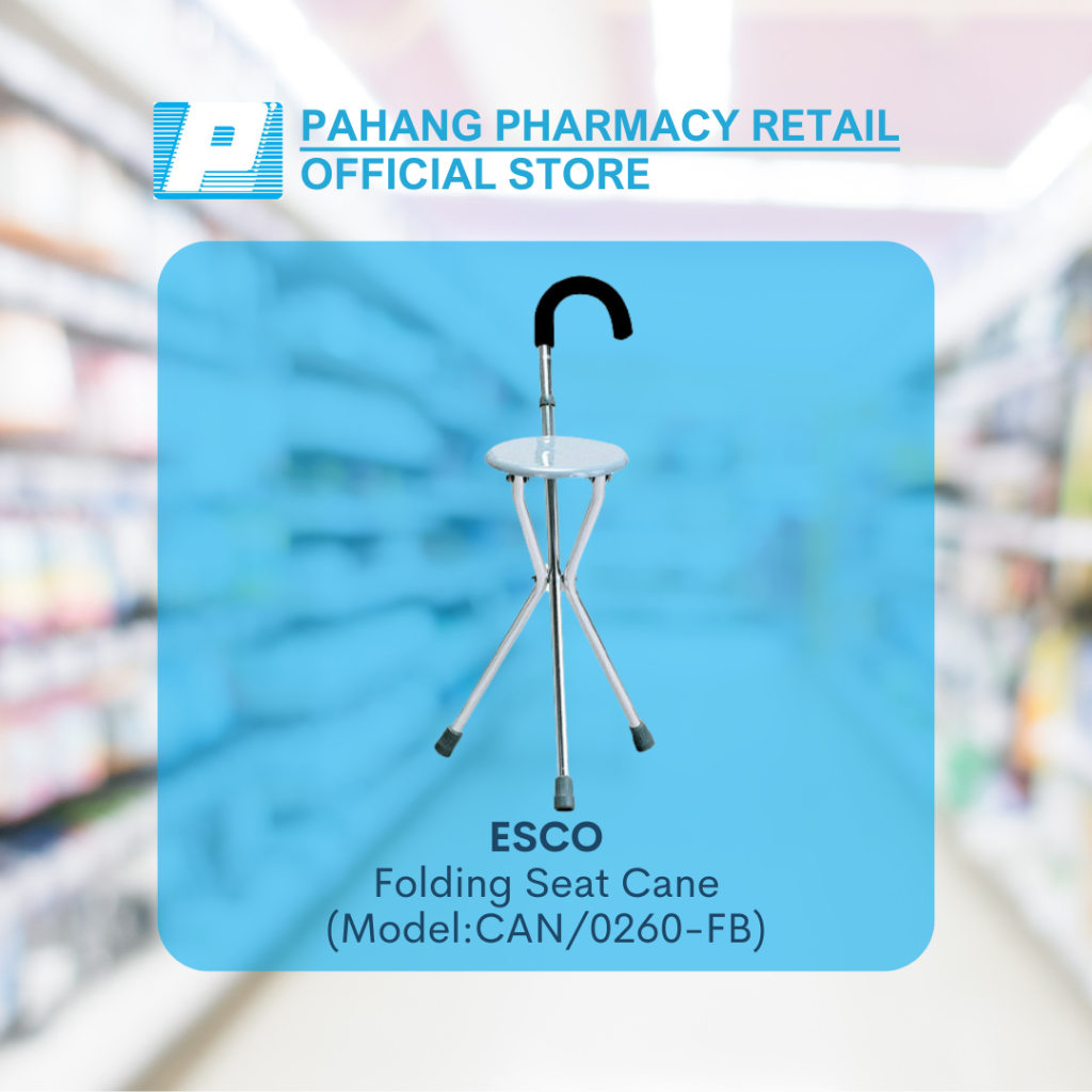 ESCO Folding Seat Cane (Model:CAN/0260-FB) | Shopee Singapore