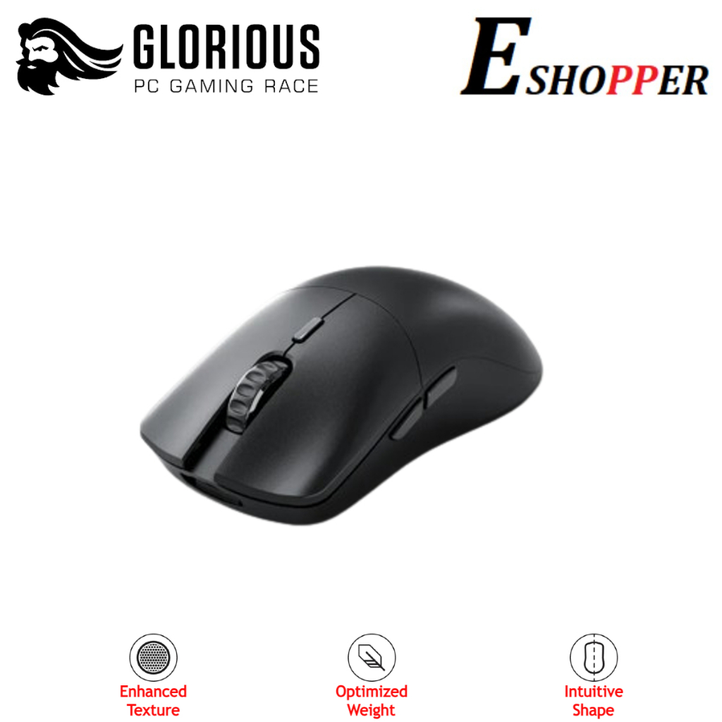 GLORIOUS MODEL O 2 PRO SERIES WIRELESS GAMING MOUSE - BLACK | Shopee ...