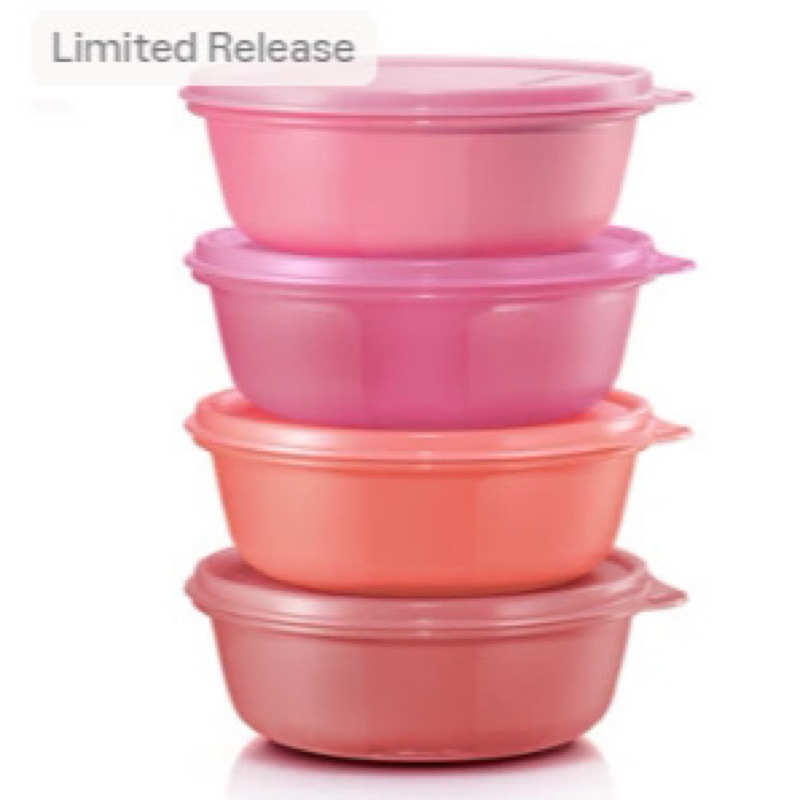 Tupperware modular bowl 630ml (4pcs) | Shopee Singapore