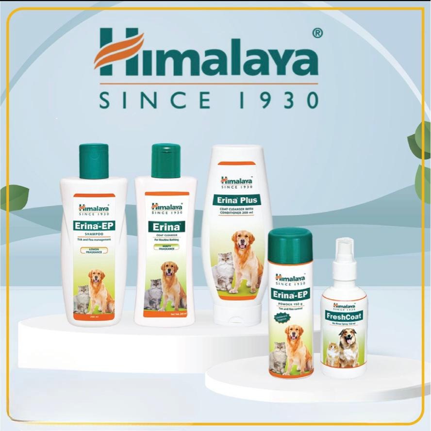 Himalaya Erina Plus Shampoo Series for Cats Dogs (Flea Tick Shampoo ...