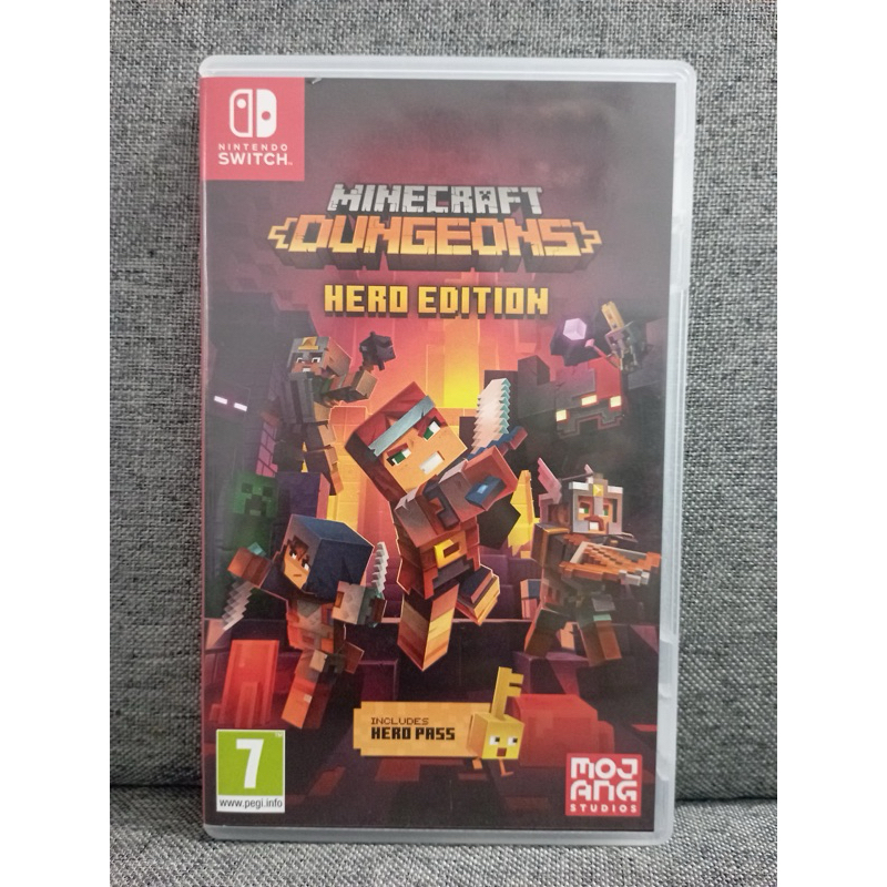 Minecraft Dungeons Hero Edition (Nintendo Switch) (Used) (Physical ...