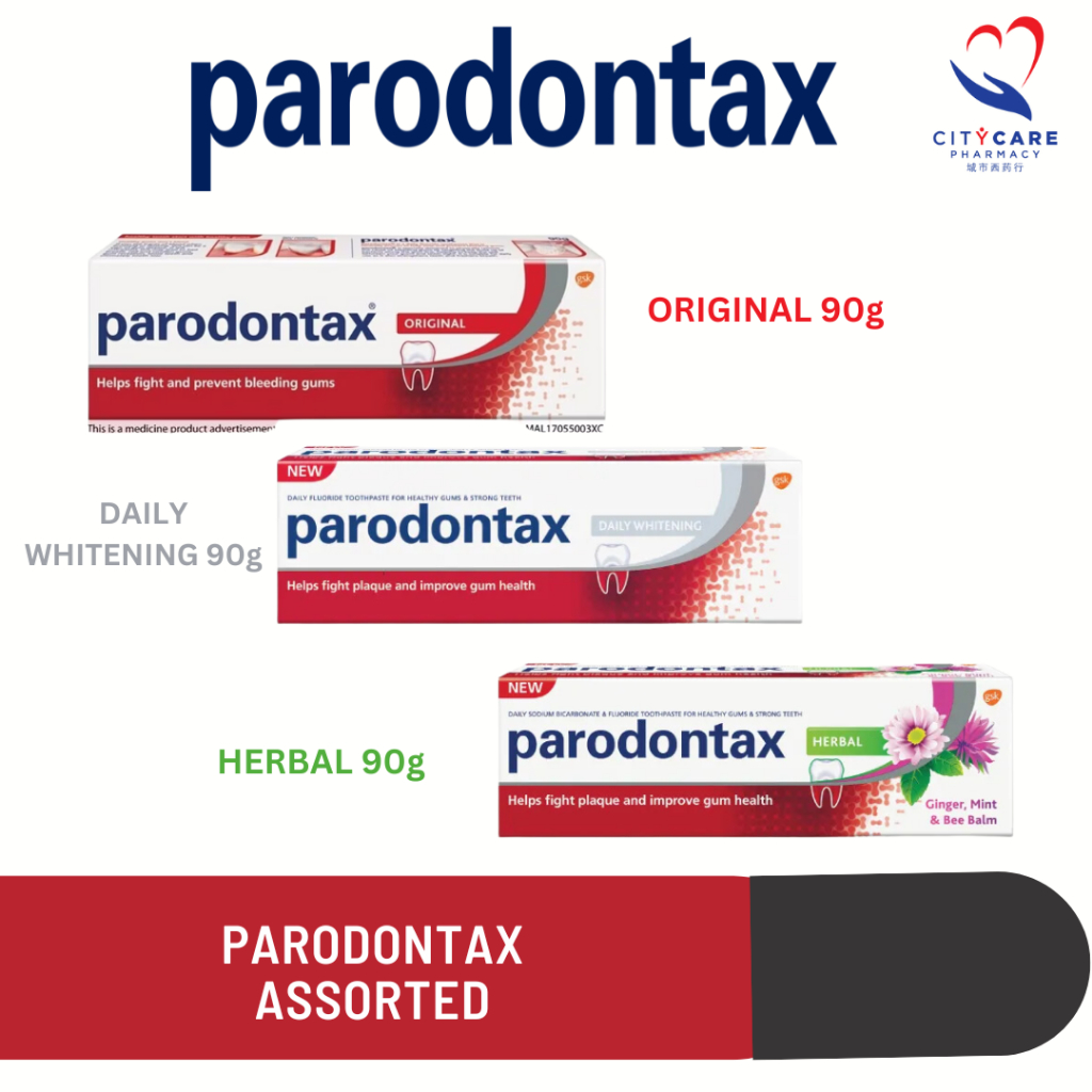 PARODONTAX Assorted 90g | Shopee Singapore