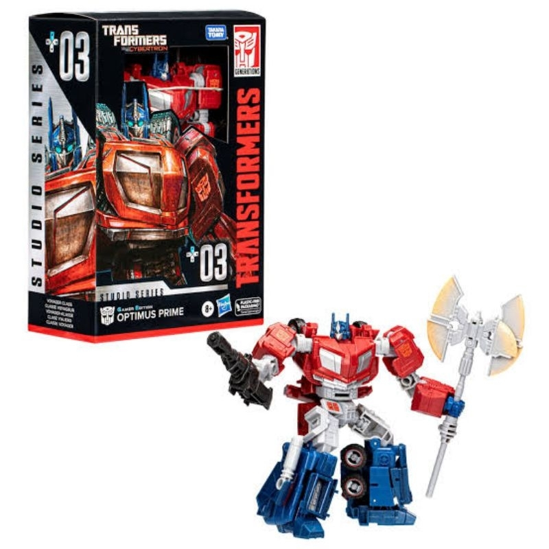 Transformers Studio Series Voyager +03 Optimus Prime Gamer Edition War ...