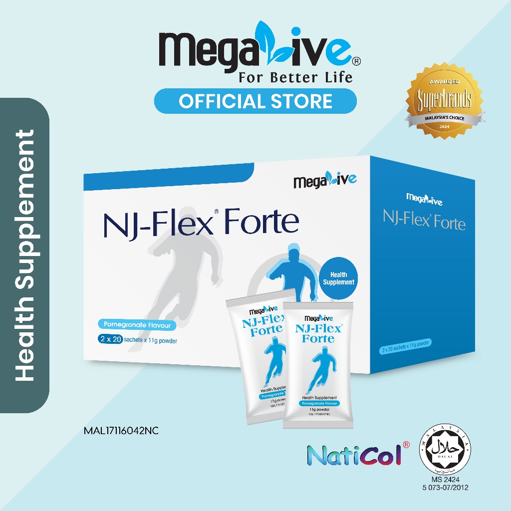 MegaLive NJ-Flex Forte (2x20's) | Shopee Singapore