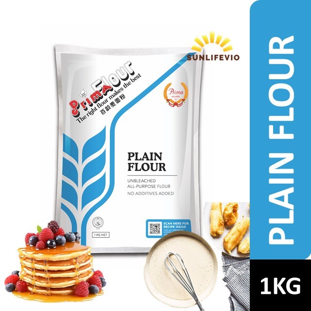 PRIMA PLAIN FLOUR 1KG | TEPUNG BIASA | Shopee Singapore