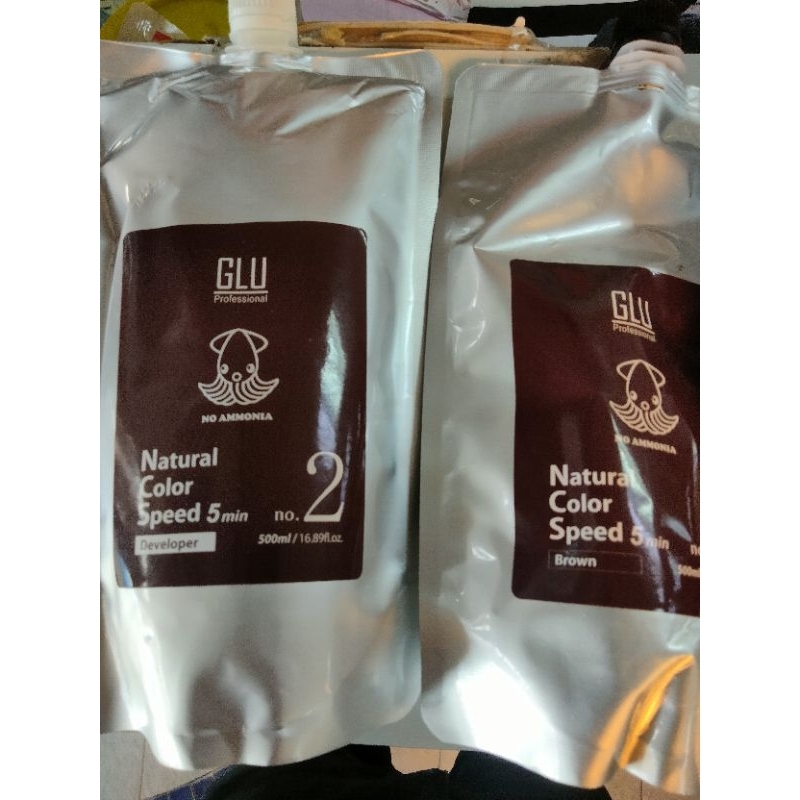 Glu professional natural color (no ammonia) | Shopee Singapore