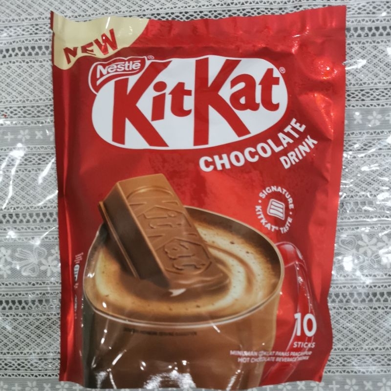 Kitkat Chocolate Drink 10 Sticks x 33GM | Shopee Singapore
