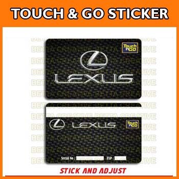 Lexus - Exclusive Touch n Go Sticker [ Front & Back ] | Shopee Singapore