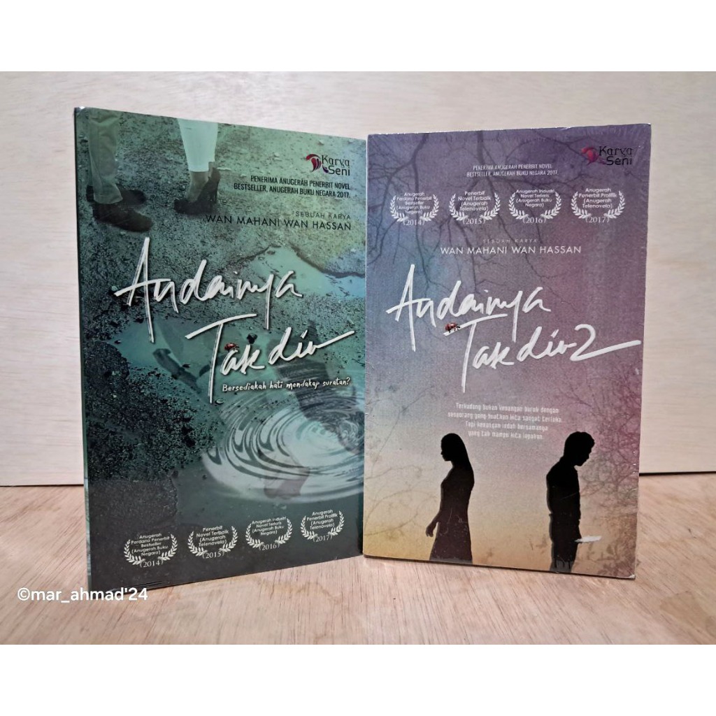 Malay NOVEL ANDAI IS DESTINY WAN MAHANI WAN HASSAN | Shopee Singapore