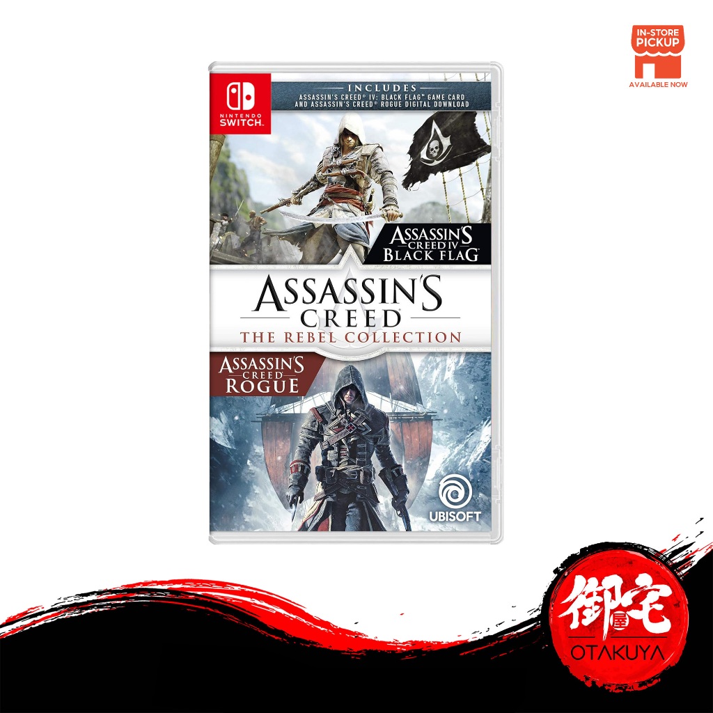 Nintendo Switch Assassin's Creed The Rebel Collection | Shopee Singapore