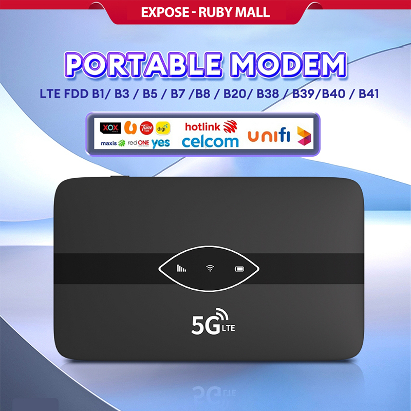 WIFI Router 5G Modem Router 4G/5G SIM Card 300Mbps | Shopee Singapore