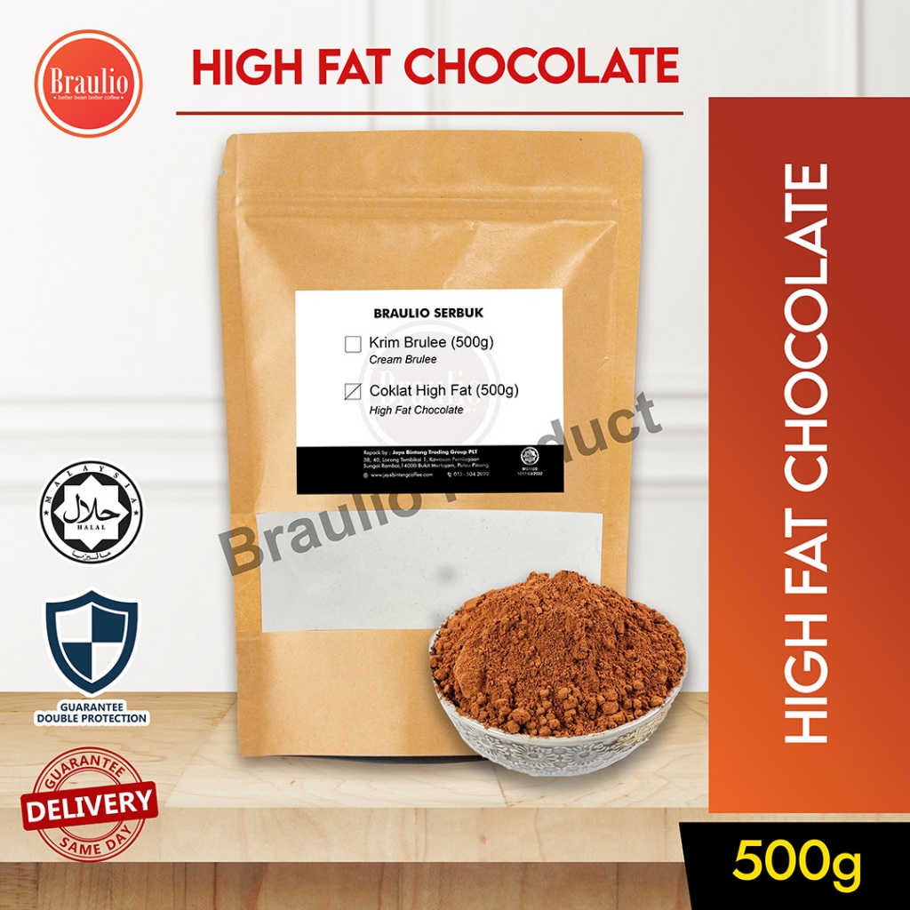Barry High Fat Chocolate Halal - 500g | Shopee Singapore