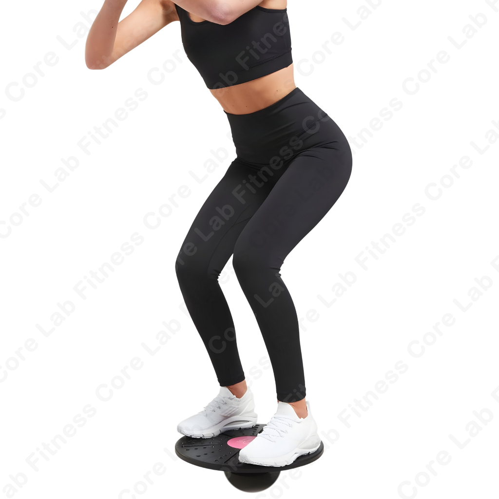 【CoreLab】Balancing Board Bosu Core Stability Strength Training & Flexibility Workout Guide to ...