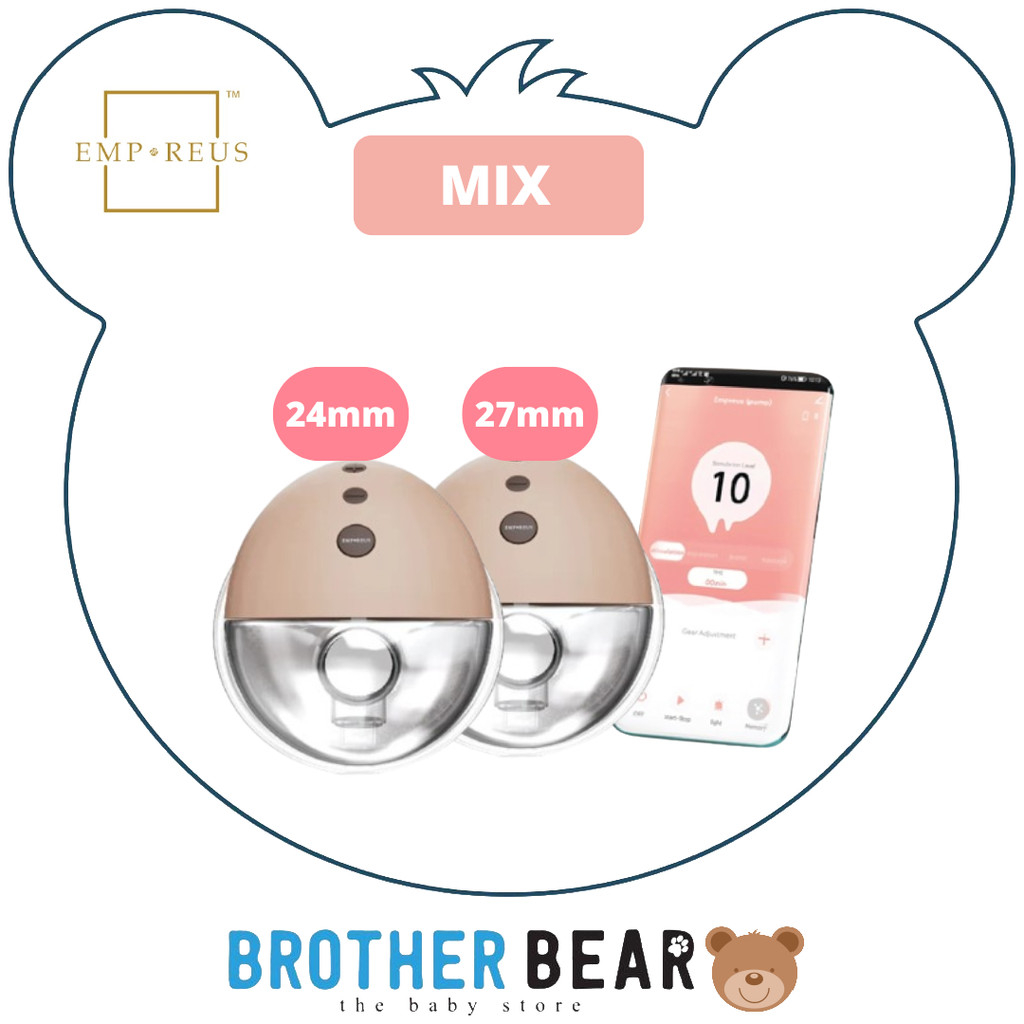 Empreus Smart IOT Wearable Breastpump with Bluetooth App Control 24mm ...