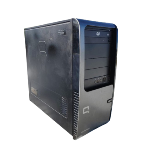 COMPAQ Presario SR5 ATX Mid-Tower PC Case/ Casing with DVD ROM +-R/W ...