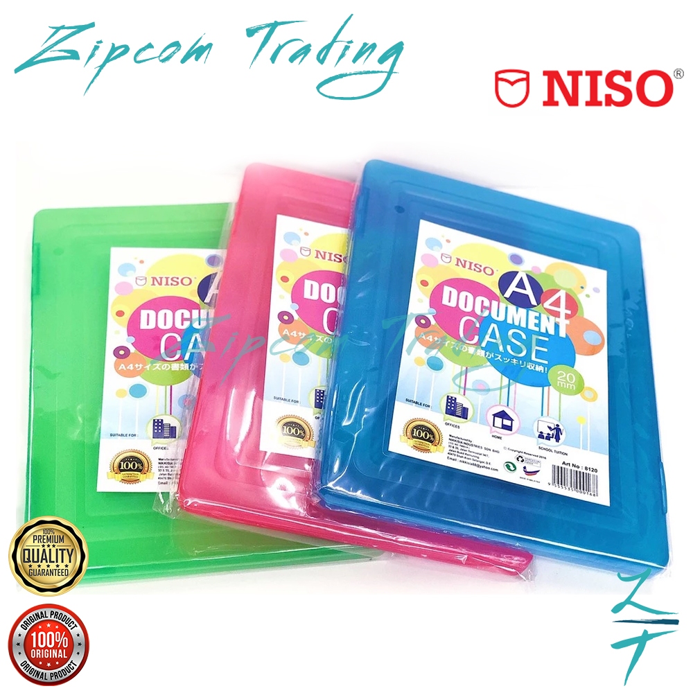 Niso A4 Document Case 20mm ( 8120 ) | Shopee Singapore