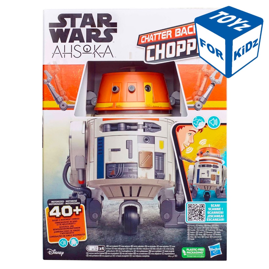 STAR WARS Chatter Back Chopper Ahsoka Animatronic, Interactive Toys ...