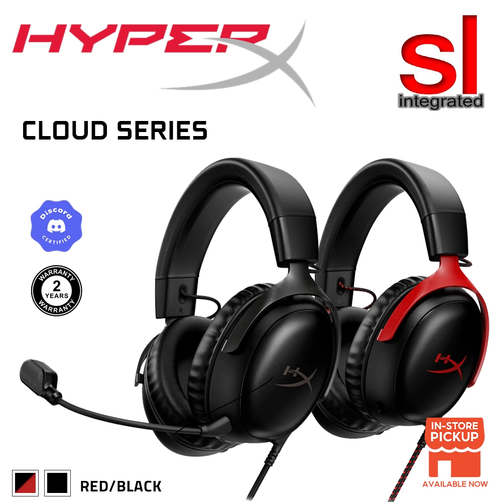 HyperX Cloud Series Virtual 7.1 Surround Sound Gaming Headset - Cloud ...