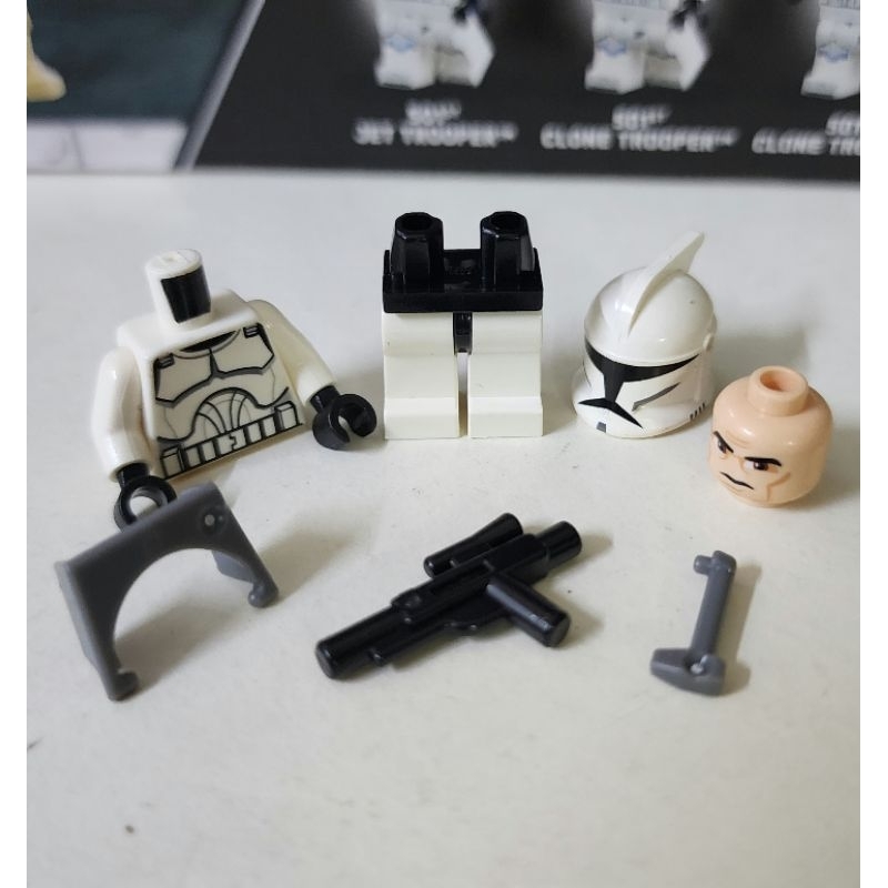 LEGO Star Wars 7676 ~ sw0200 Clone Trooper minifigure. (New)(Phase 1 ...