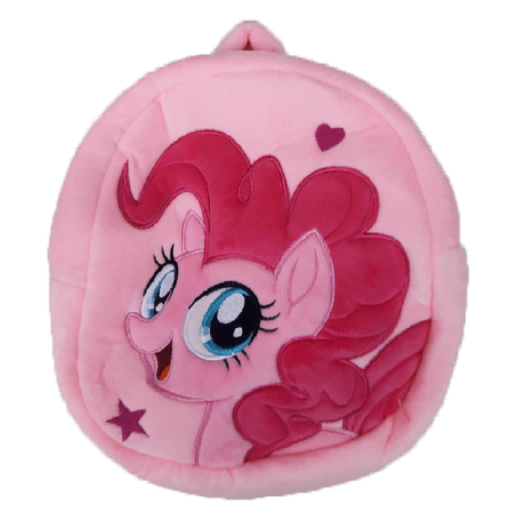 My Little Pony 10 Inches Plush Children Backpack - Light Pink Pinkie ...