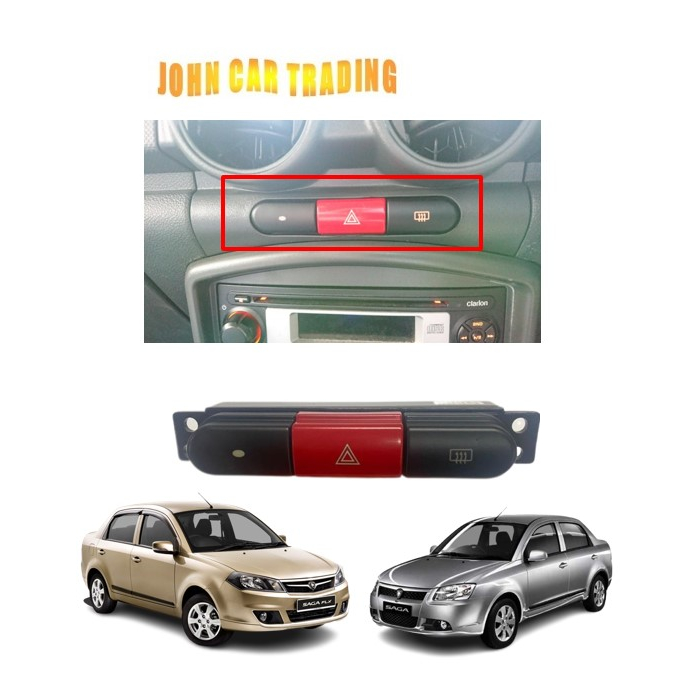 Proton Saga Blm FL FLX Center Emergency Double Signal Switch ,Fog Lamp ...