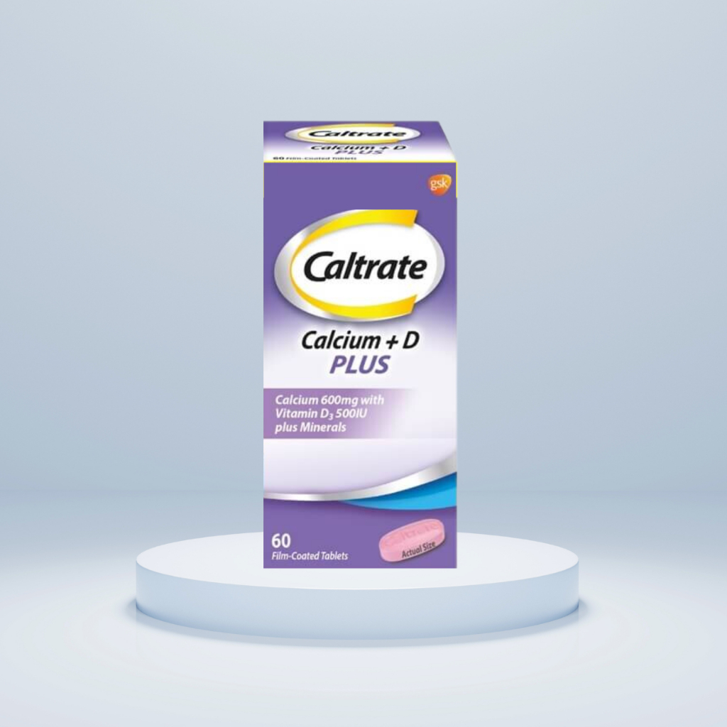 Caltrate 600 Plus Contains Calcium 60s | Bone Health | Shopee Singapore
