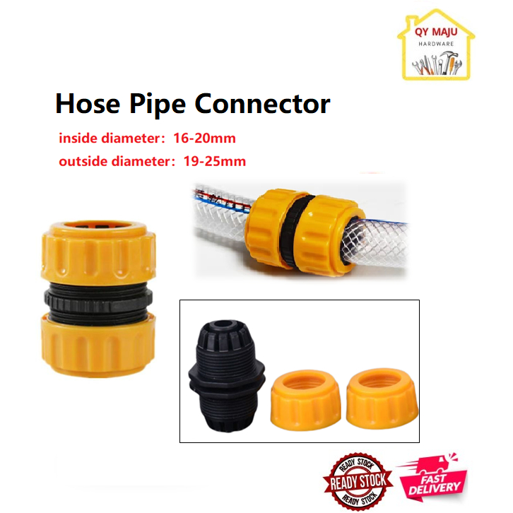 Garden Hose Connector/Pipe Joiner/Penyambung Paip/Extension Pipe/Hos ...