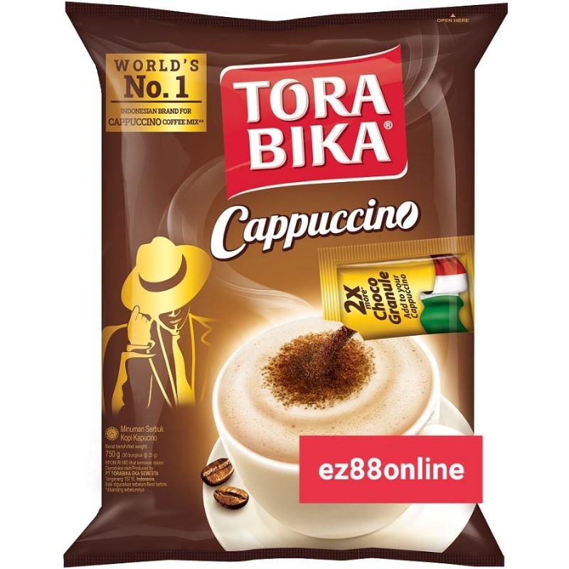 Tora BIKA Coffee CAPPUCCINO Sachet 25g | Shopee Singapore