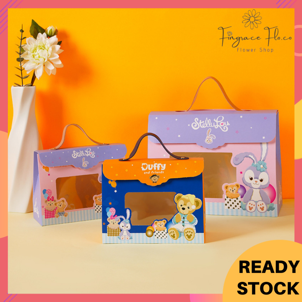 Cute Bear Rabbit Cartoon Packaging Box Box Child Birthday Graduation ...