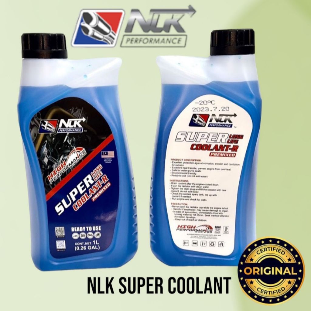 NLK SUPER COOLANT NLK PERFORMANCE | Shopee Singapore