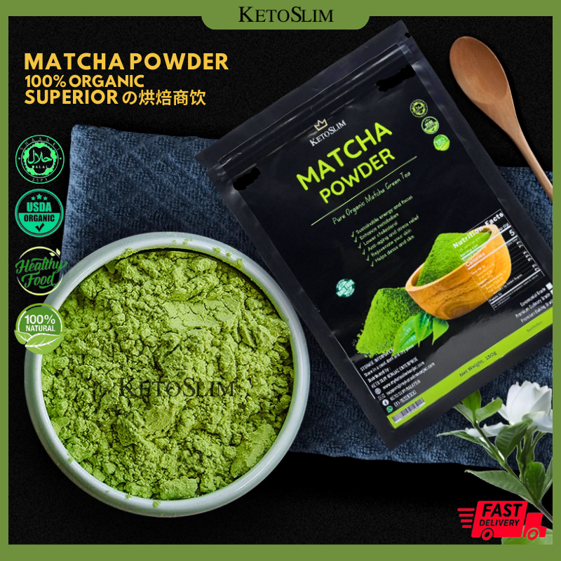 HALAL Organic Pure Japanese Premium の优质烘焙/商饮抹茶 Baking Matcha Powder I ...