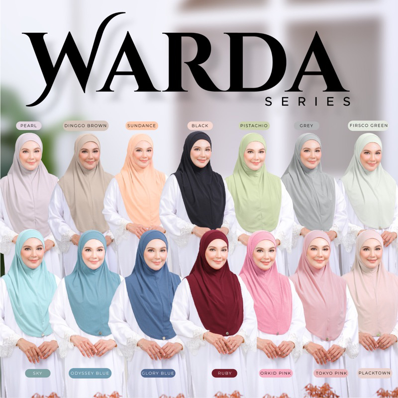 Tudung Sarong WARDA SERIES BY AS HIJAB DS ALIFF SYUKRI And DS SHAHIDA | Shopee Singapore