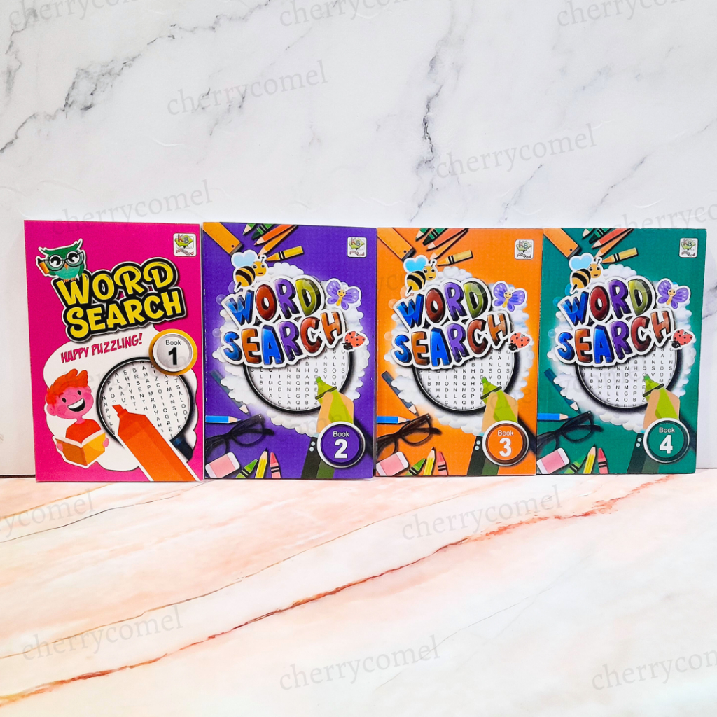 Word Search Book with Answers Pocket Word Search Small Book Cari Kata ...