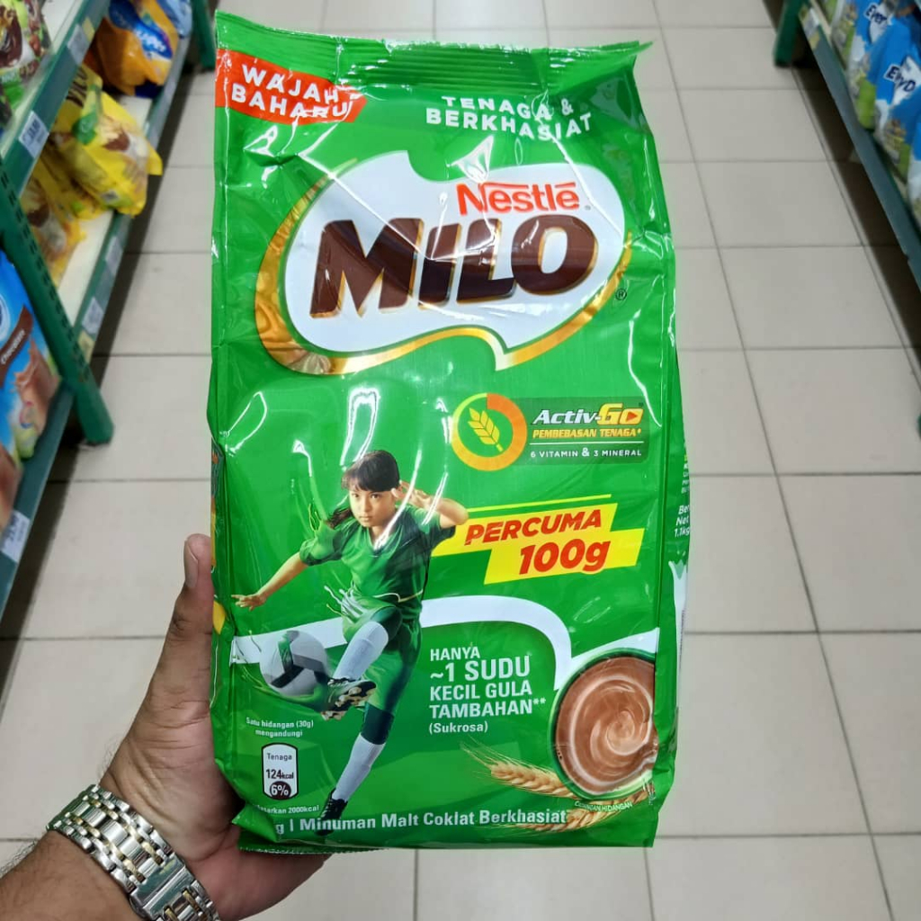 Milo 1 kg + 100g Minuman Malt Coklat Berkhasiat | Shopee Singapore