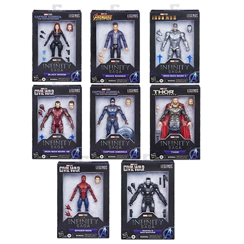 Marvel Legends Series 6 Inch The Infinity Saga Iron Man Mark 46 ...