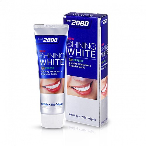 2080 Dental Clinic 3D Shining White Toothpaste (100g) | Shopee Singapore