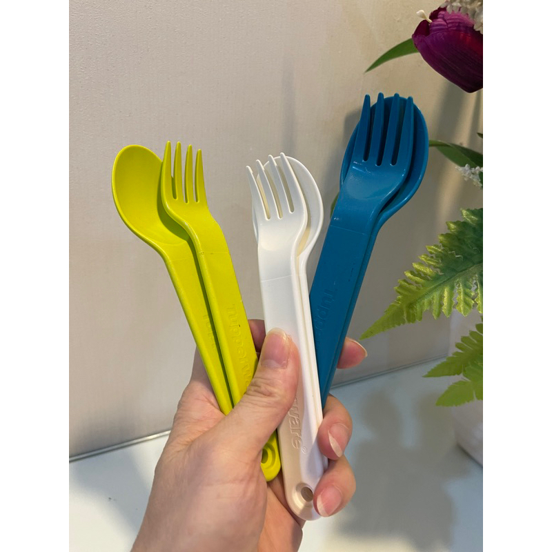 tupperware cutlery 1 set ( 1 spoon 1 fork) | Shopee Singapore