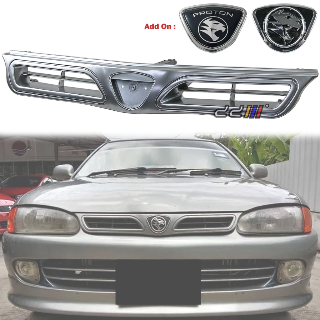 Proton Wira 1.6 Front Grill Mask Grille Depan Sarong Wira Satria Putra ...