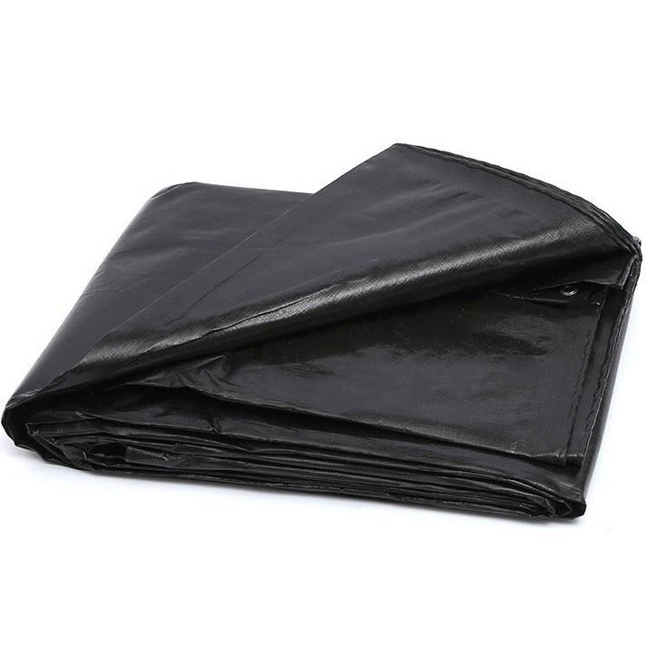 Ground Sheet Black Waterproof Ground Sheet Tarpaulin Sheet Canvas ...