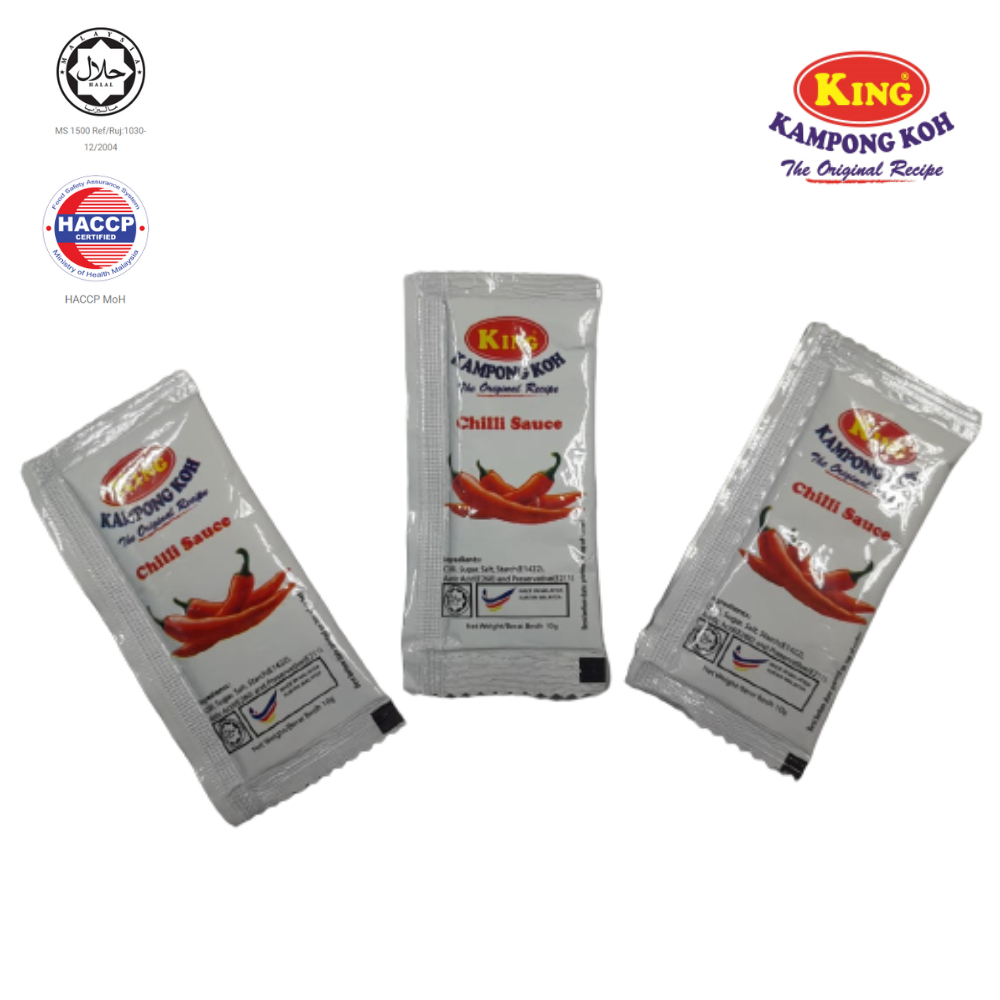 KING KAMPONG KOH Chilli Sachet 10g x 1kg/bag | Shopee Singapore