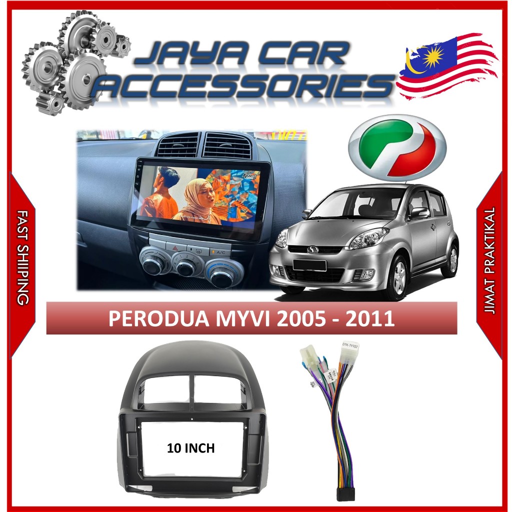 Android Player Casing FOR Perodua MYVI 2005 2006 2007 2008 2009 2010 ...