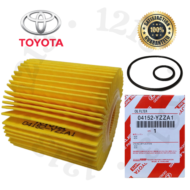 04152-YZZA1 TOYOTA OIL FILTER A1 ESTIMA VELLFIRE ALPHARD CAMRY HARRIER ...