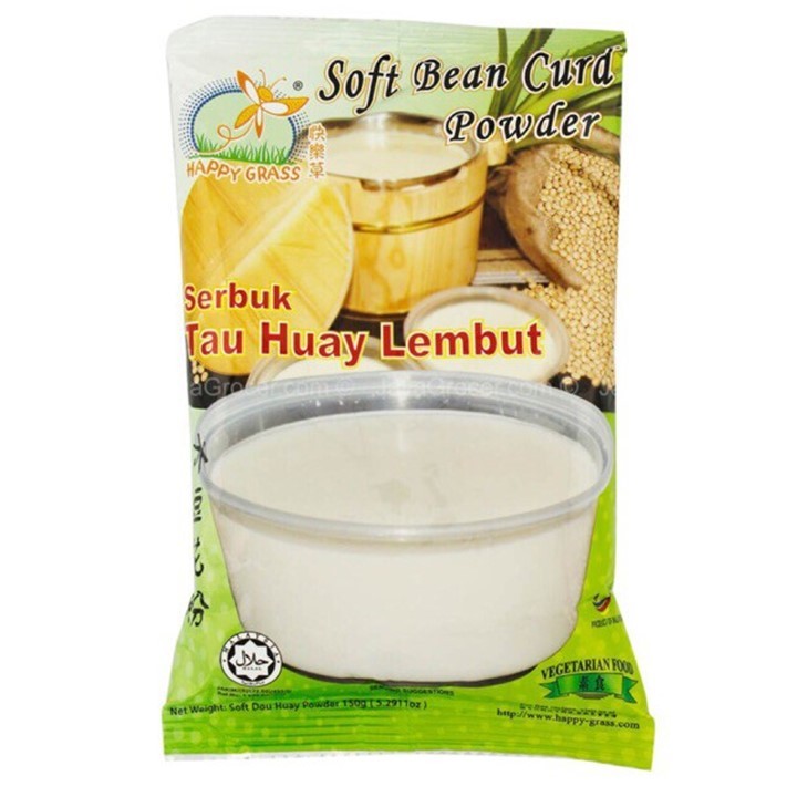 (HALAL) Happy Grass Vegetarian Soft Soya Bean Curd Powder (Serbuk Tau ...