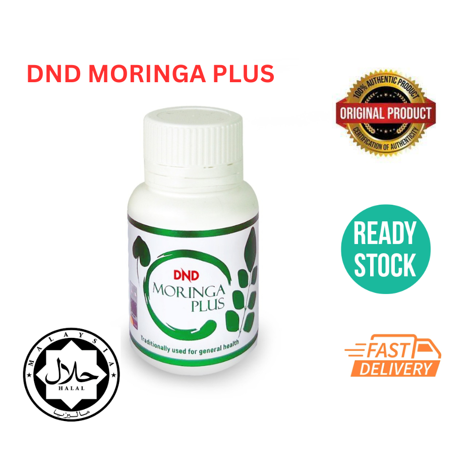 DND MORINGA PLUS - 60 VEGE CAPSULE X 1 BOTOL | Shopee Singapore