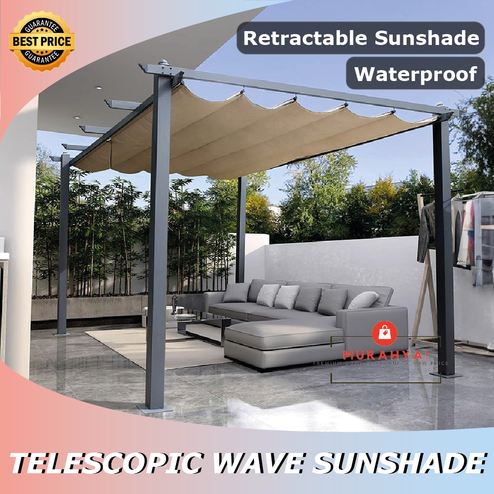 Gazebo Outdoor Sunshade Stand Parking Shed Garden Outdoor Leisure ...