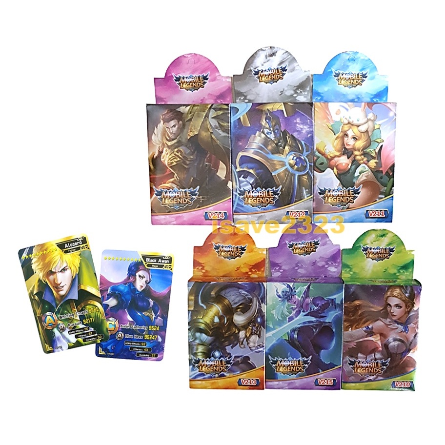 Mobile Legends Game Card (1 Box / 37 Cards) | Shopee Singapore